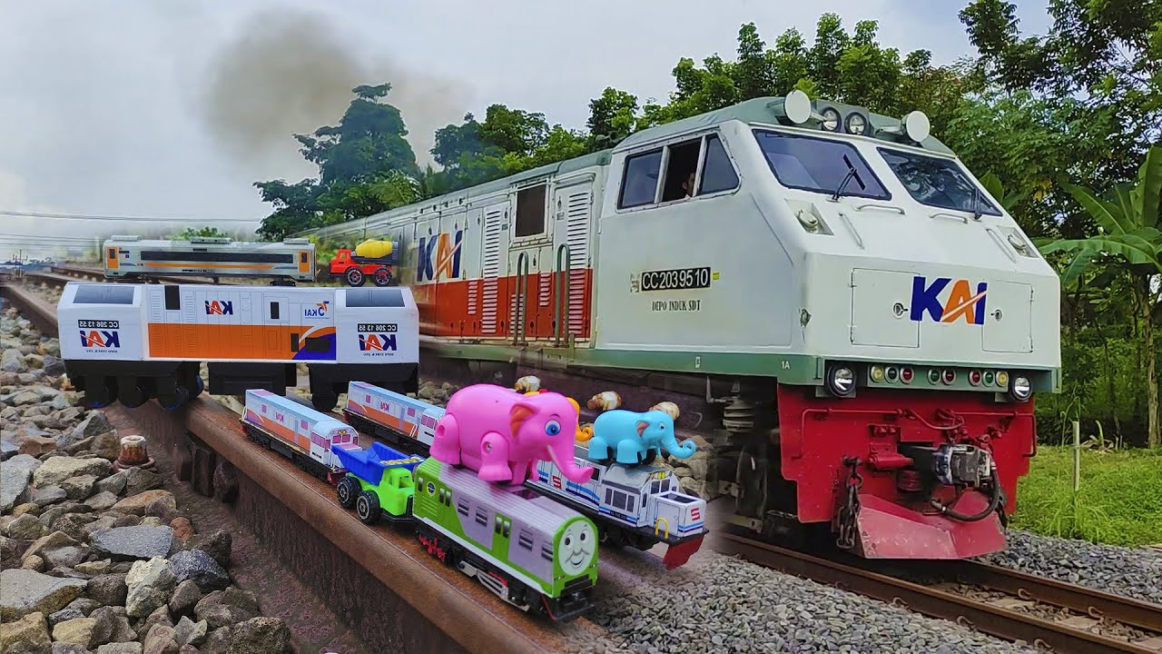 Kereta Api Kayu, Kereta Thomas, Kereta MRT,Lokomotif CC201,CC203, Gerbong, Jenis jenis Kereta ...