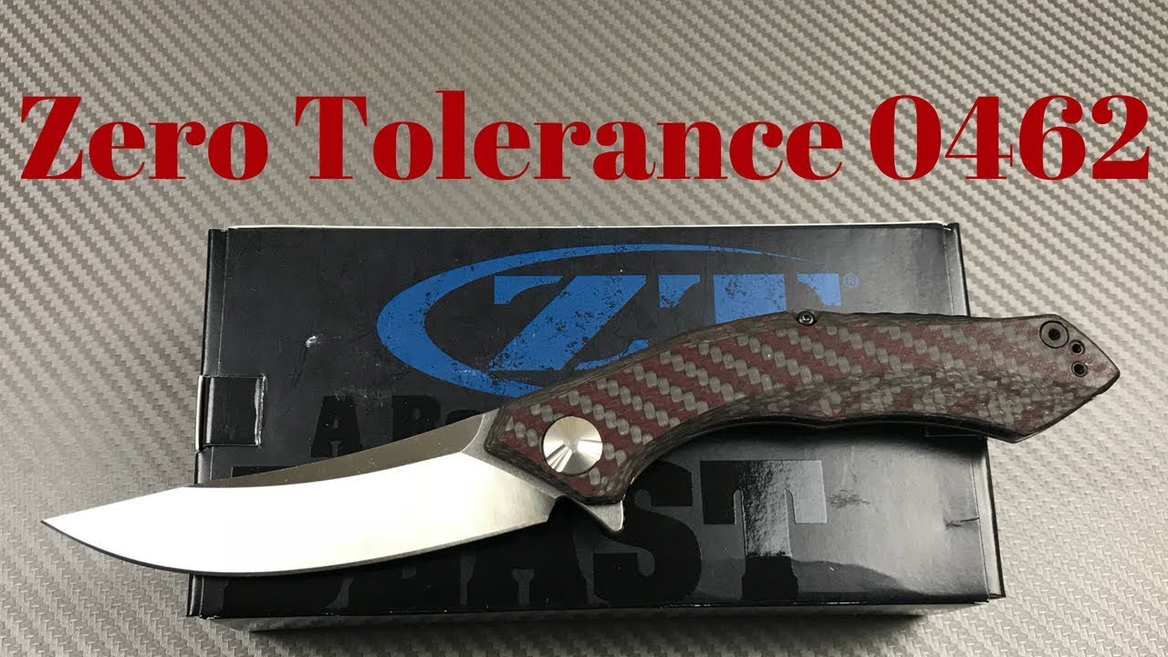 Zero Tolerance ZT 0462 Frame Lock Knife Another great Sinkevich design ...