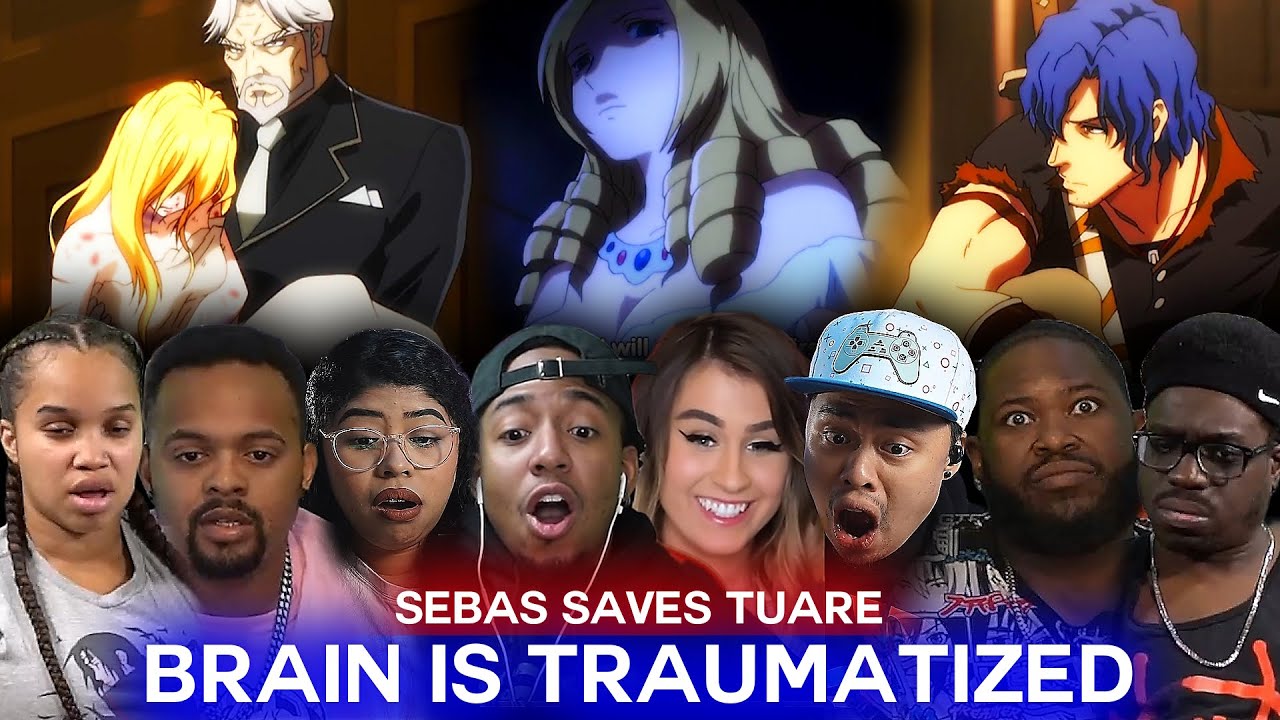 Sebas saves Tuare | Overlord 2 Ep 6 Reaction Highlights - YouTube