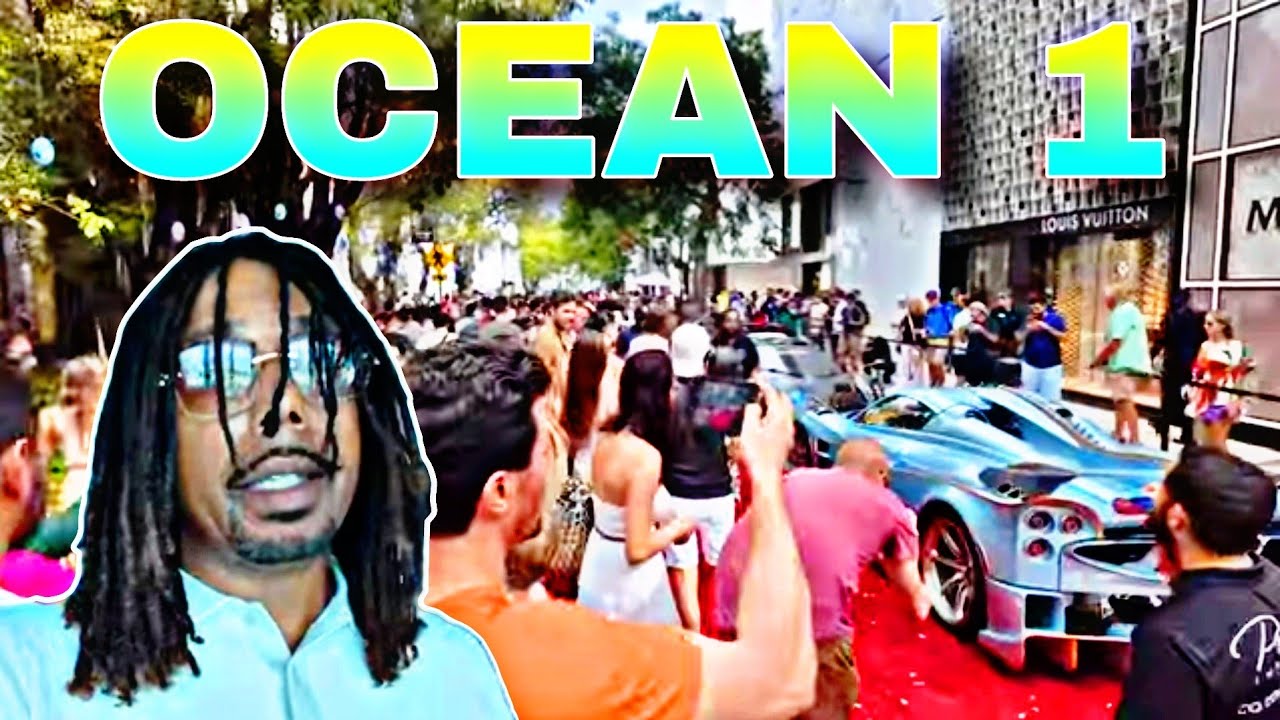MIAMI WENT CRAZY OVER THE OCEAN SUPERCAR - YouTube