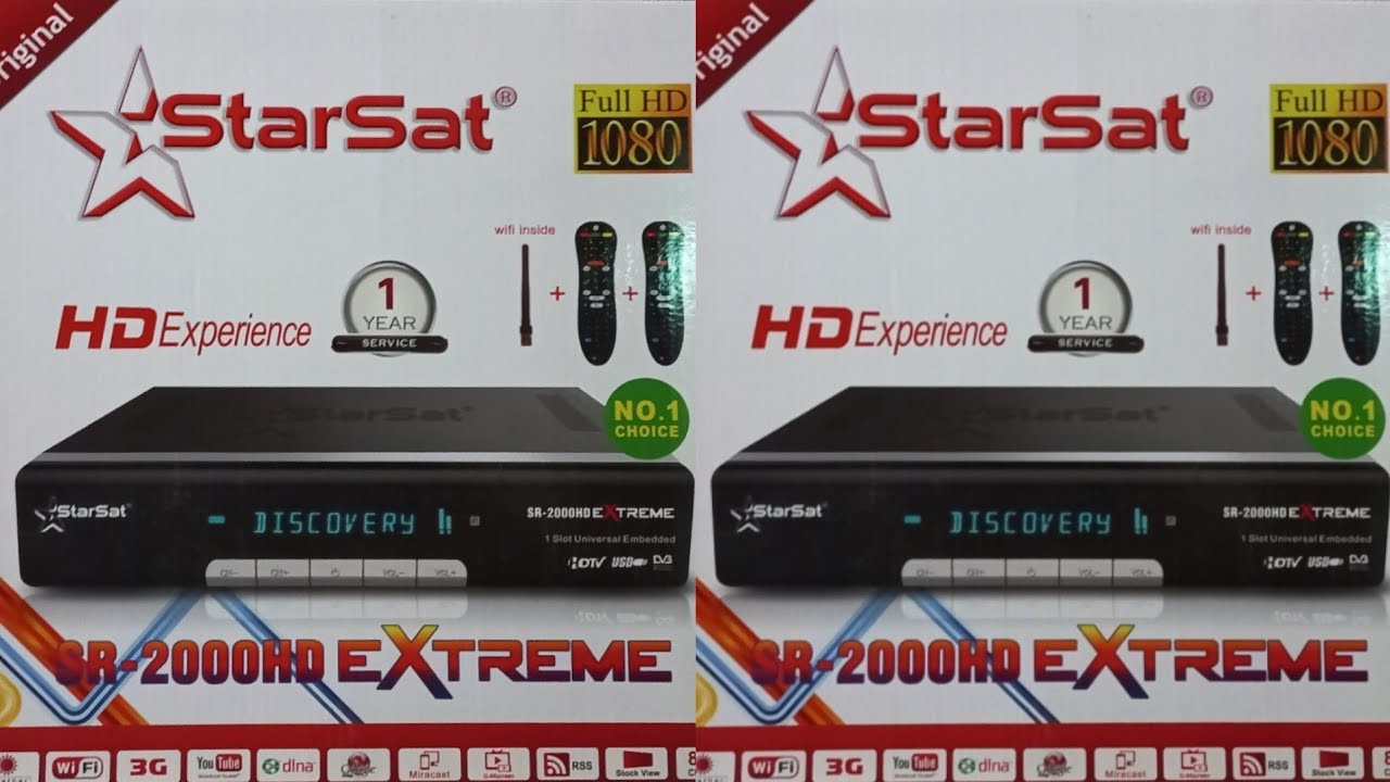 Starsat 2000hd Extreme Hevc H.265 Receiver Live Q&A - YouTube