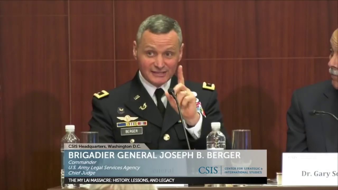 General Joseph Berger and Charles Pede Lie to Congress, the Media, and ...