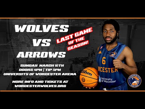 LIVE BASKETBALL - Worcester Wolves vs Derbyshire Arrows NBL2 - YouTube