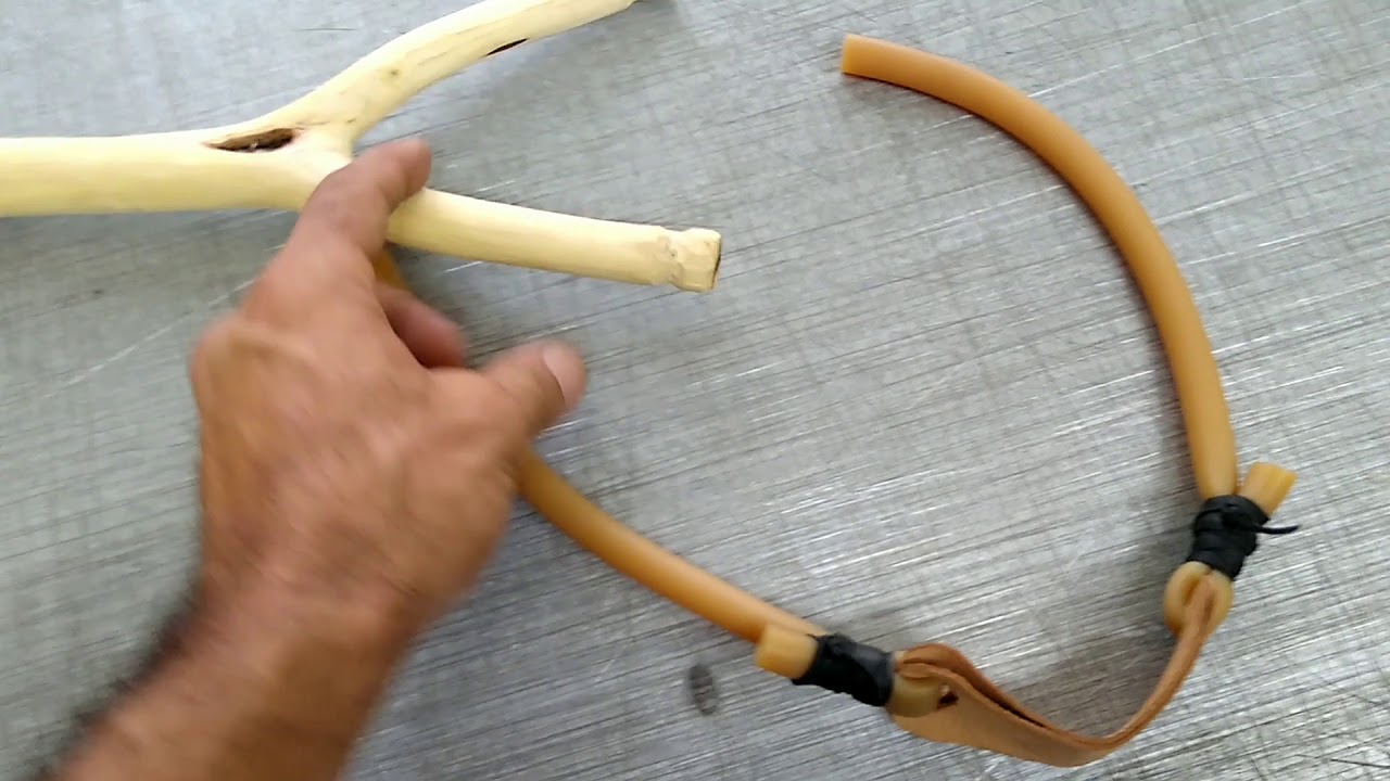 Cómo fabricar una resortera - YouTube