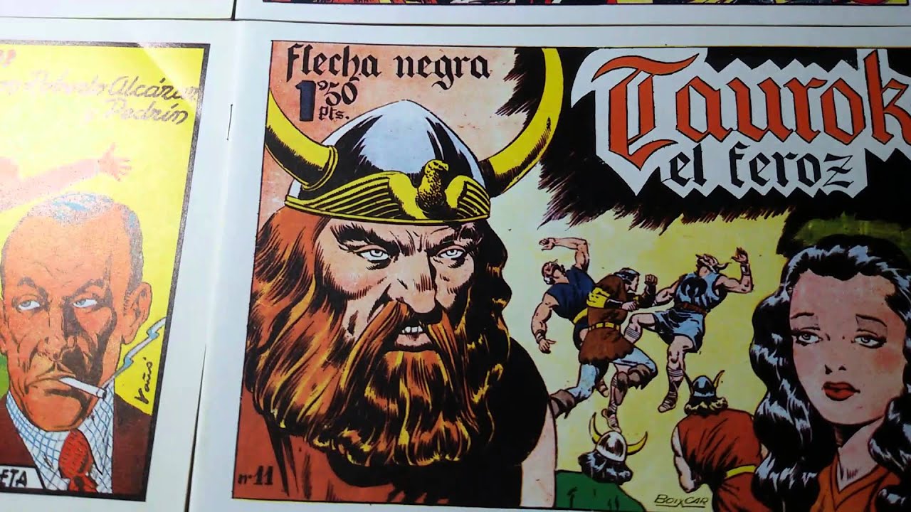 Comics antiguos españoles - YouTube