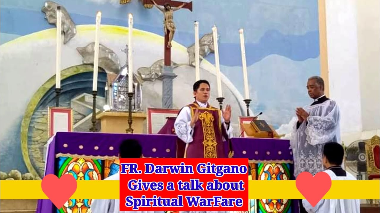 Fr. Darwin Gitgano gives a spiritual talk at Venerable Camomot Chapel ...
