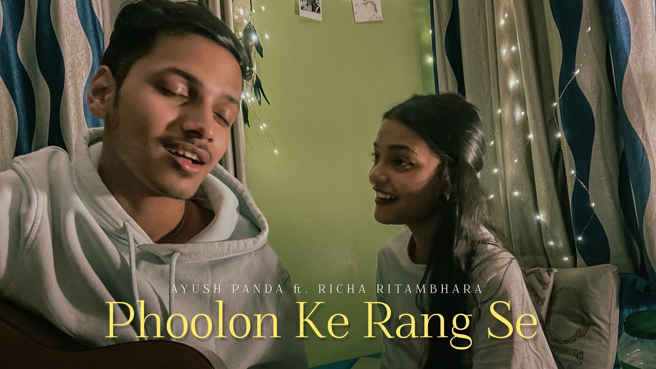 Phoolon Ke Rang Se - Kishore Kumar | Cover by Ayush Panda ft. Richa ...