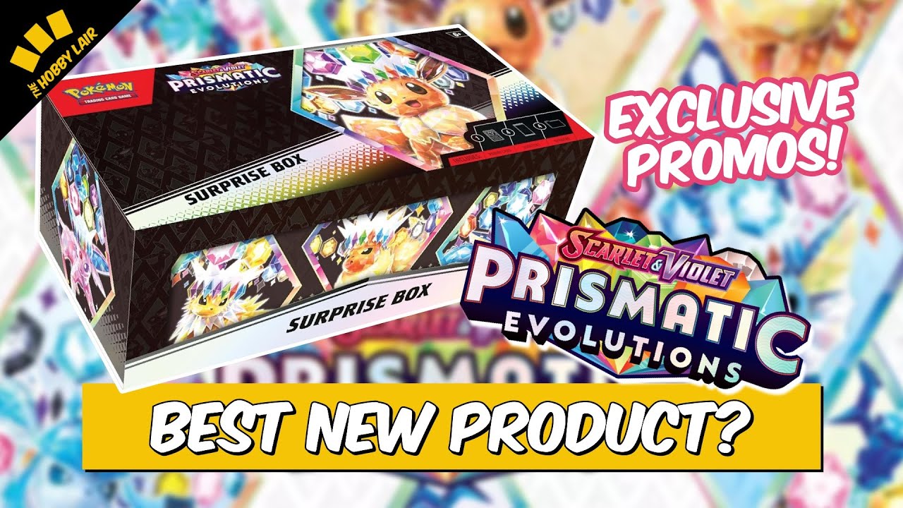 OPENING Prismatic Evolutions Surprise Box x2! NEW Product With ...