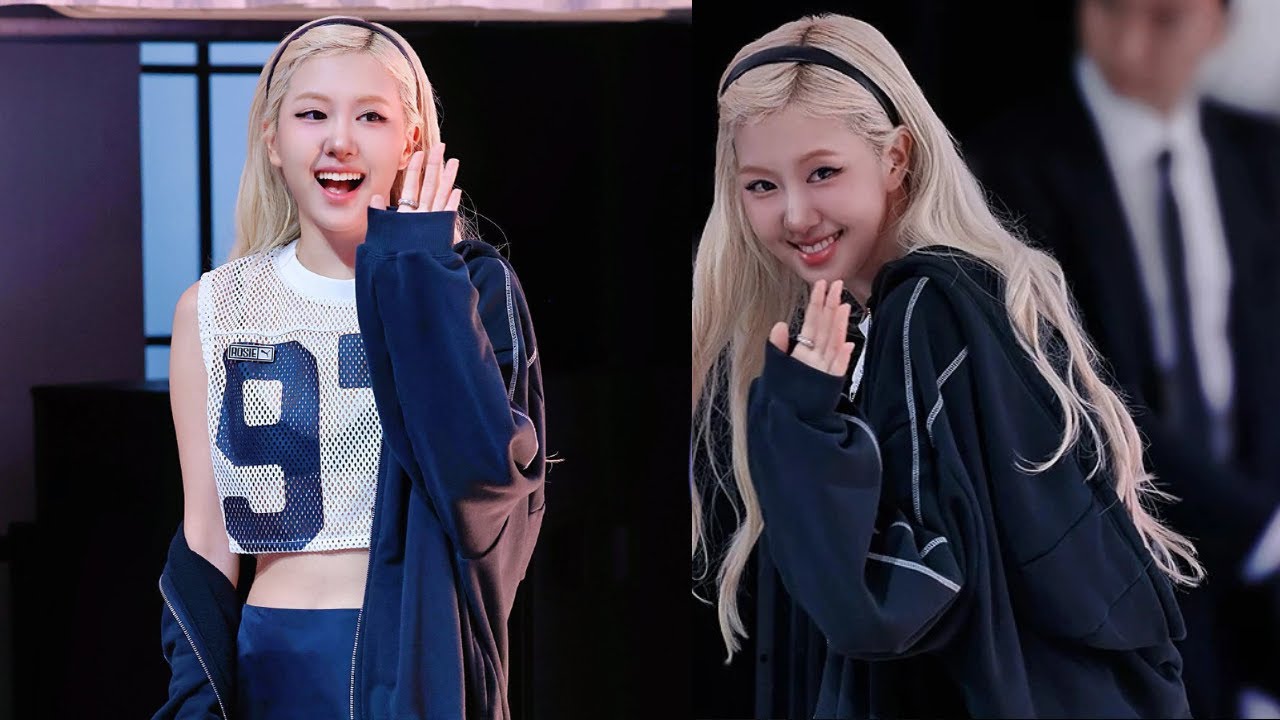 Blackpink's ROSÉ At Puma Event Shanghai - YouTube