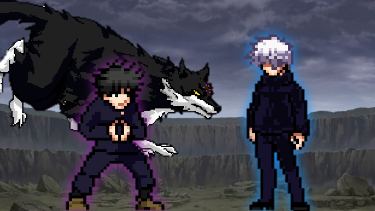 Megumi Shinjuku V3(New) VS Gojo Satarou in Jump Force Mugen - YouTube