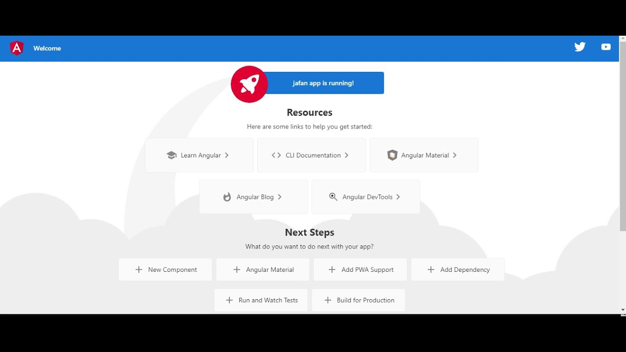 Setting up the local environment and workspace - Angular part1 - YouTube