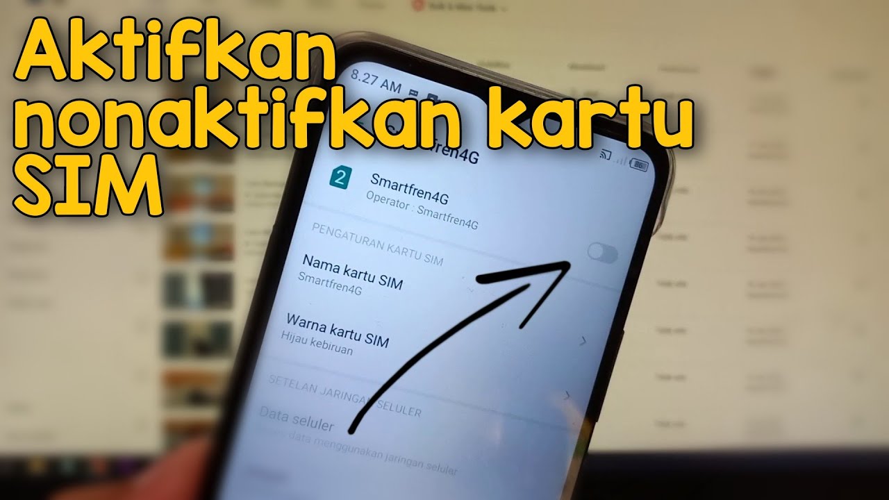 Cara Mengaktifkan & Nonaktifkan Kartu SIM Sinyal Provider Tanpa ...