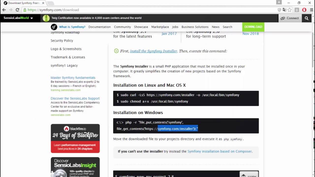 Tutorial: Instalación Symfony2 [Paso a paso] (Español) - YouTube