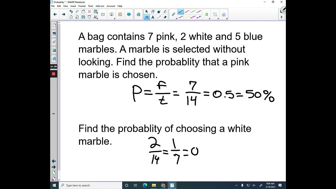 Pre Algebra Probability - YouTube