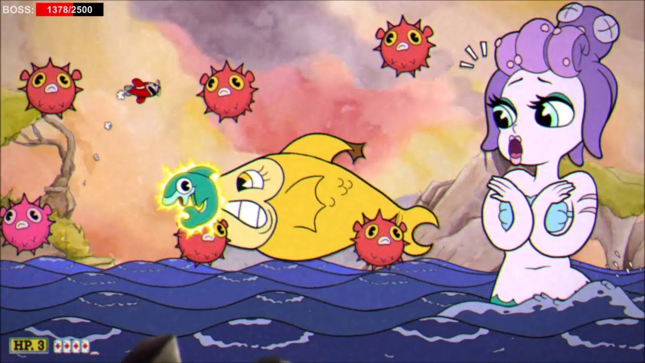 Cala Maria Knockout in Phase 1 - Cuphead - YouTube