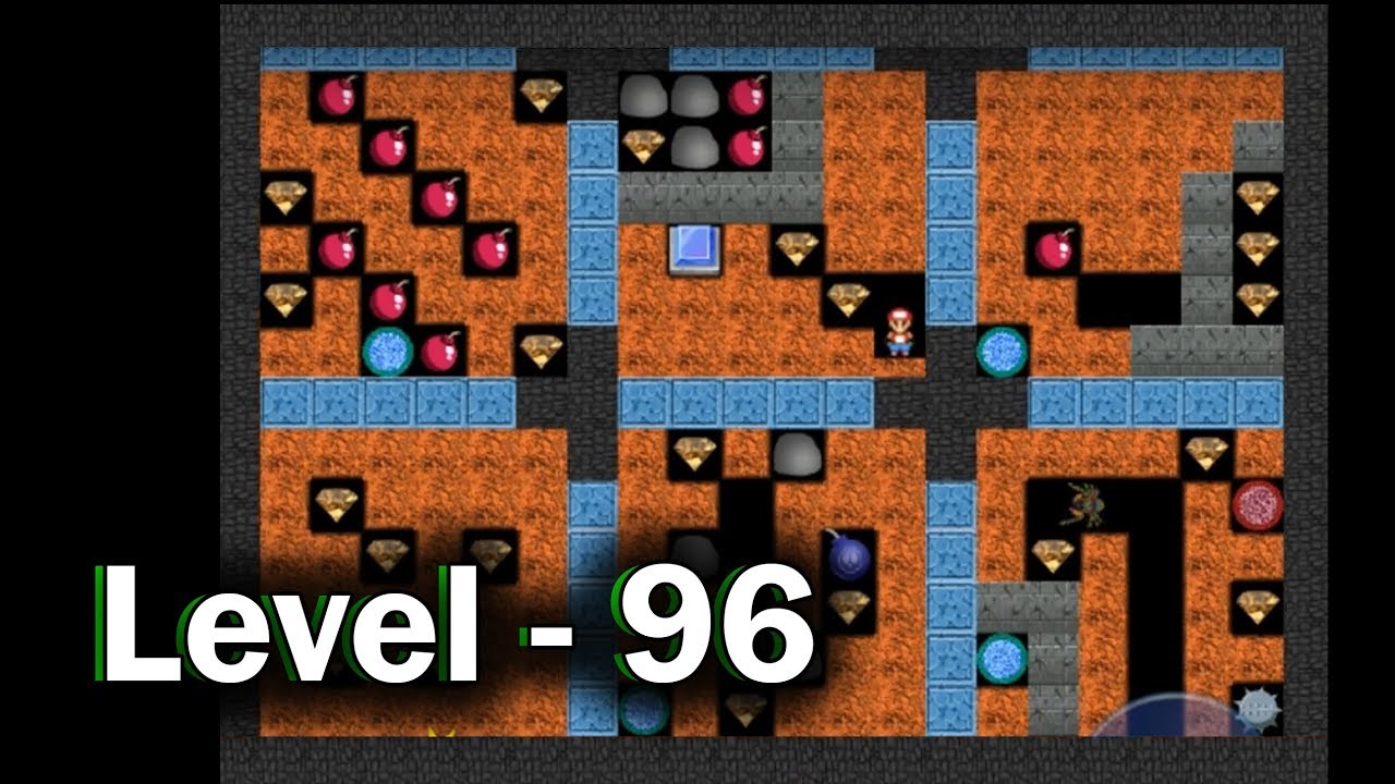 Diamond mine level 96 collected all 30 diamonds - YouTube
