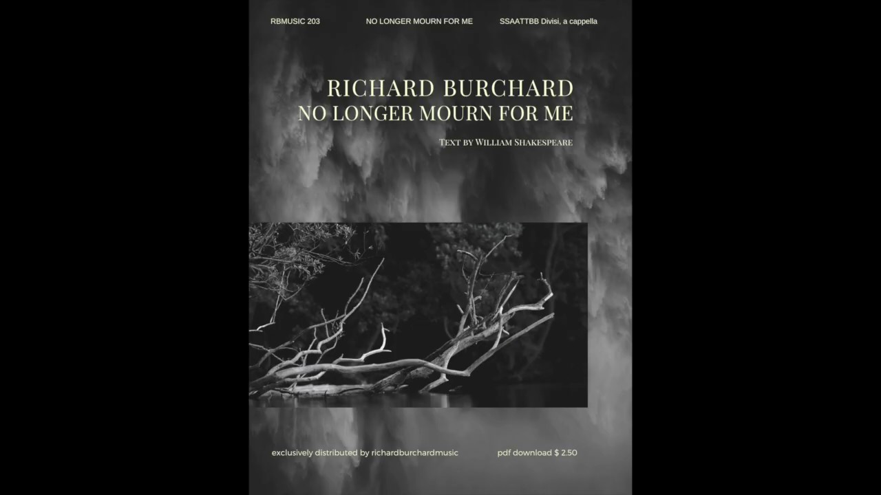 No Longer Mourn for Me - YouTube