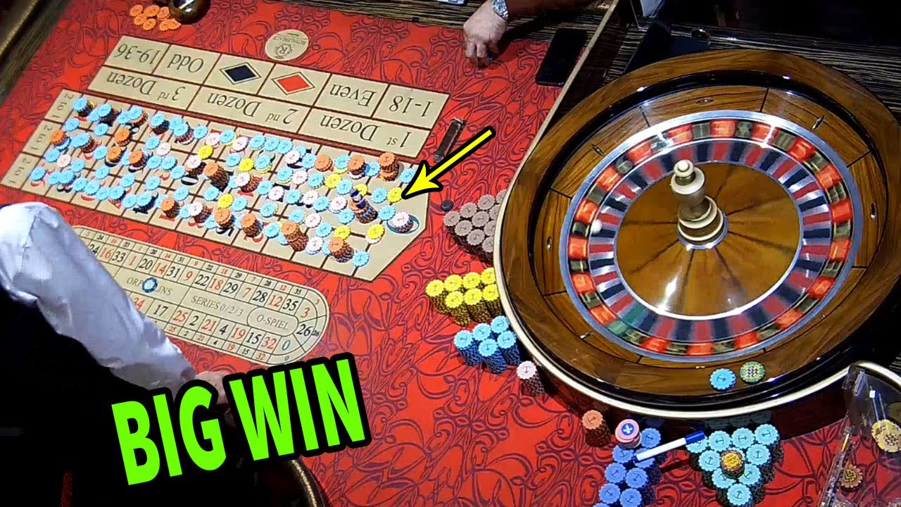 BIG WIN IN CASINO LAS VEGAS ROULETTE BIG BET FULL TABLE NEW SESSION ...