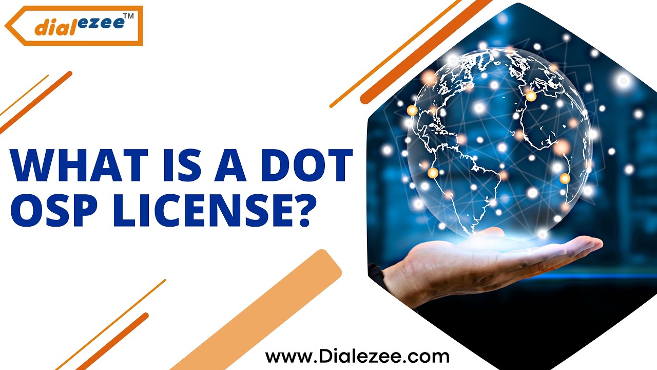 WHAT IS A DOT OSP LICENSE? | DIALEZEE - YouTube