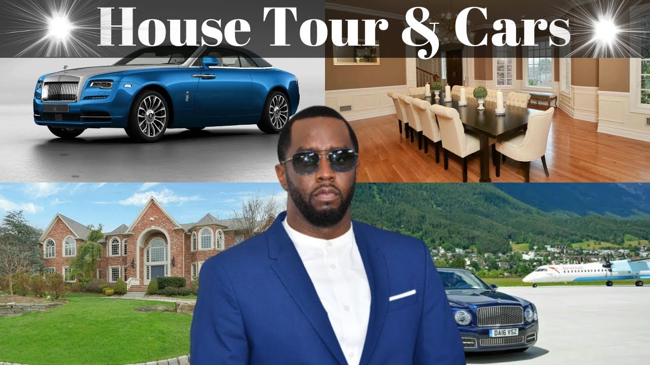 Sean Combs House Tour 2019 (Inside and Outside) | Car Collection - YouTube