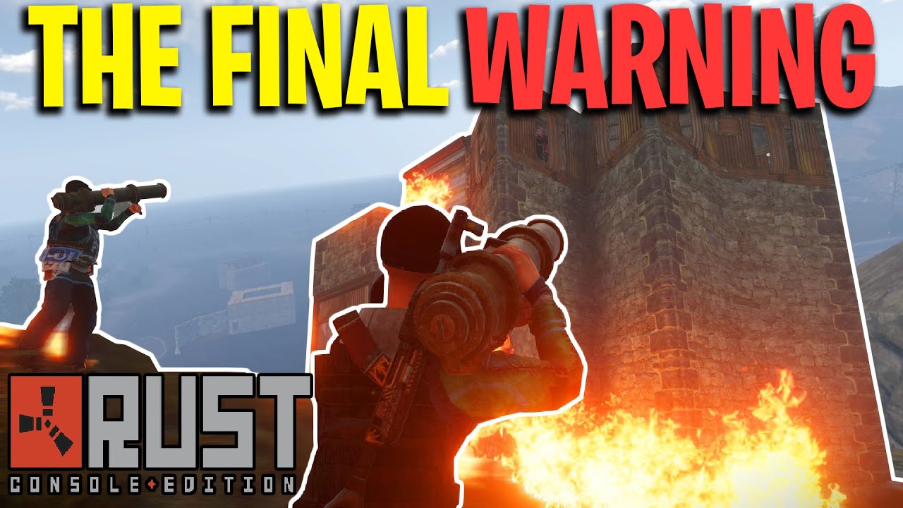 The Final Warning - Rust Console (Short Movie) - YouTube