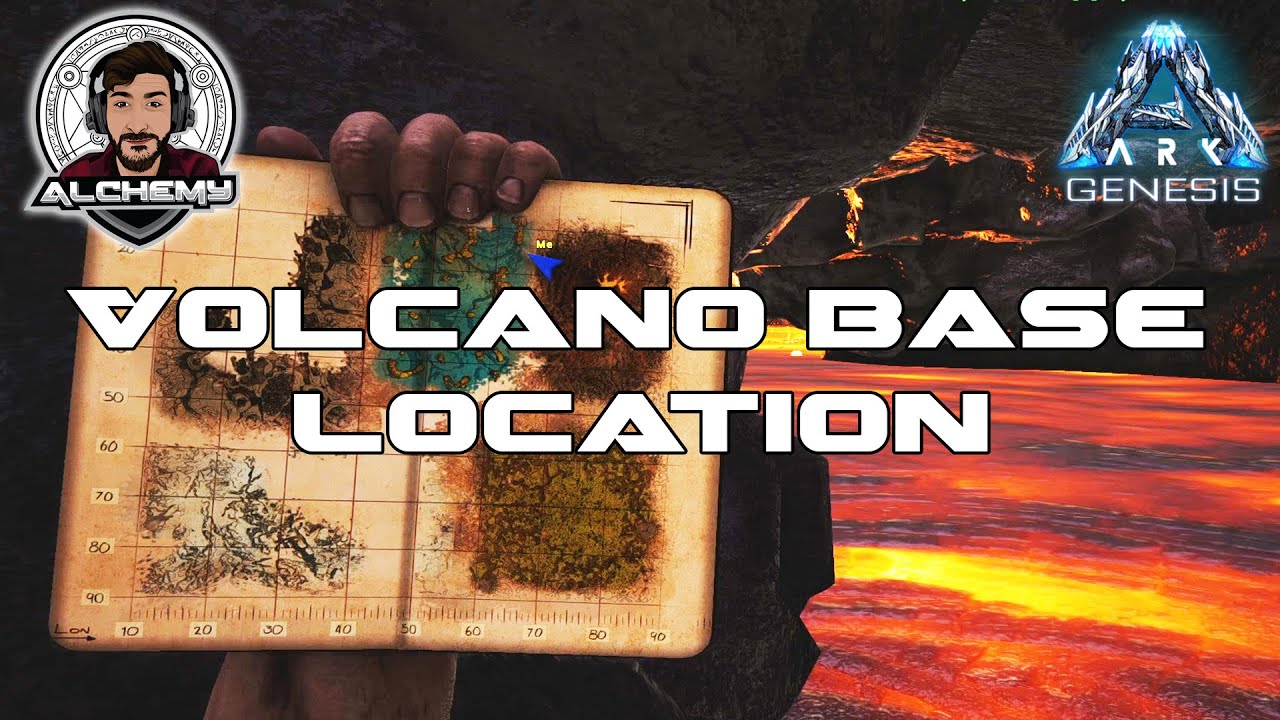 OP LAVA BASE LOCATION - Ark Genesis - YouTube
