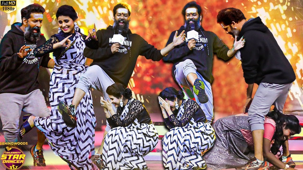 "மஜா-வா ஆடு Rithika😆" Live Dance Class எடுத்த Baba Baskar🤣Watch out for ...