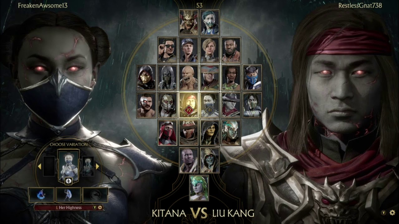 Throw the Fans!--Kitana Gameplay--Mortal Kombat 11 - YouTube