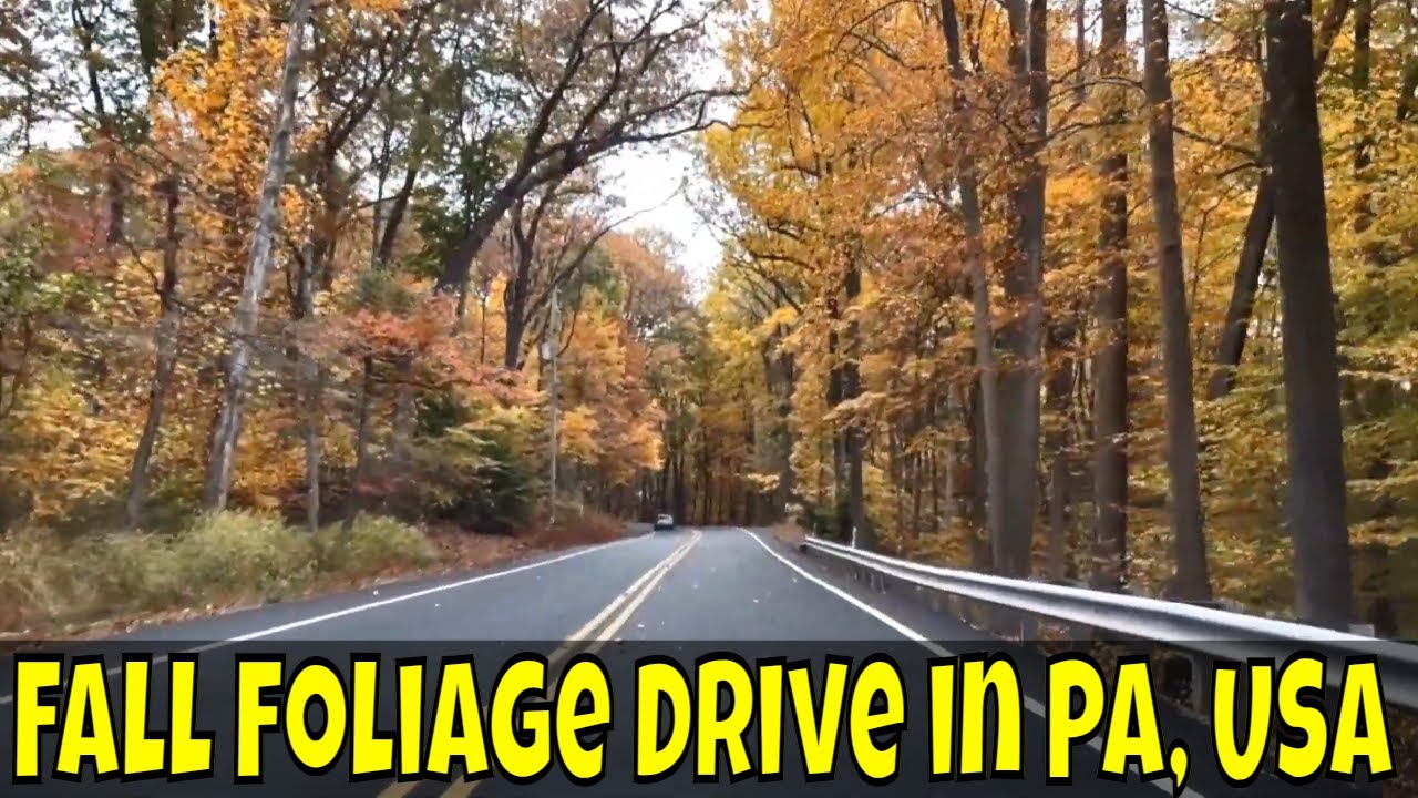 Fall Foliage Drive in Pennsylvania | Scenic Fall Foliage Drive in Bucks ...