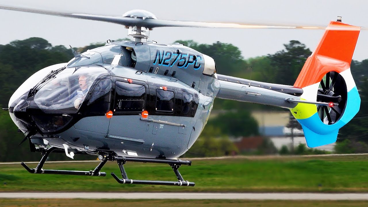 Awesome VIP Helicopters action:H145,S-76,Bell-407, EC135, and more ...