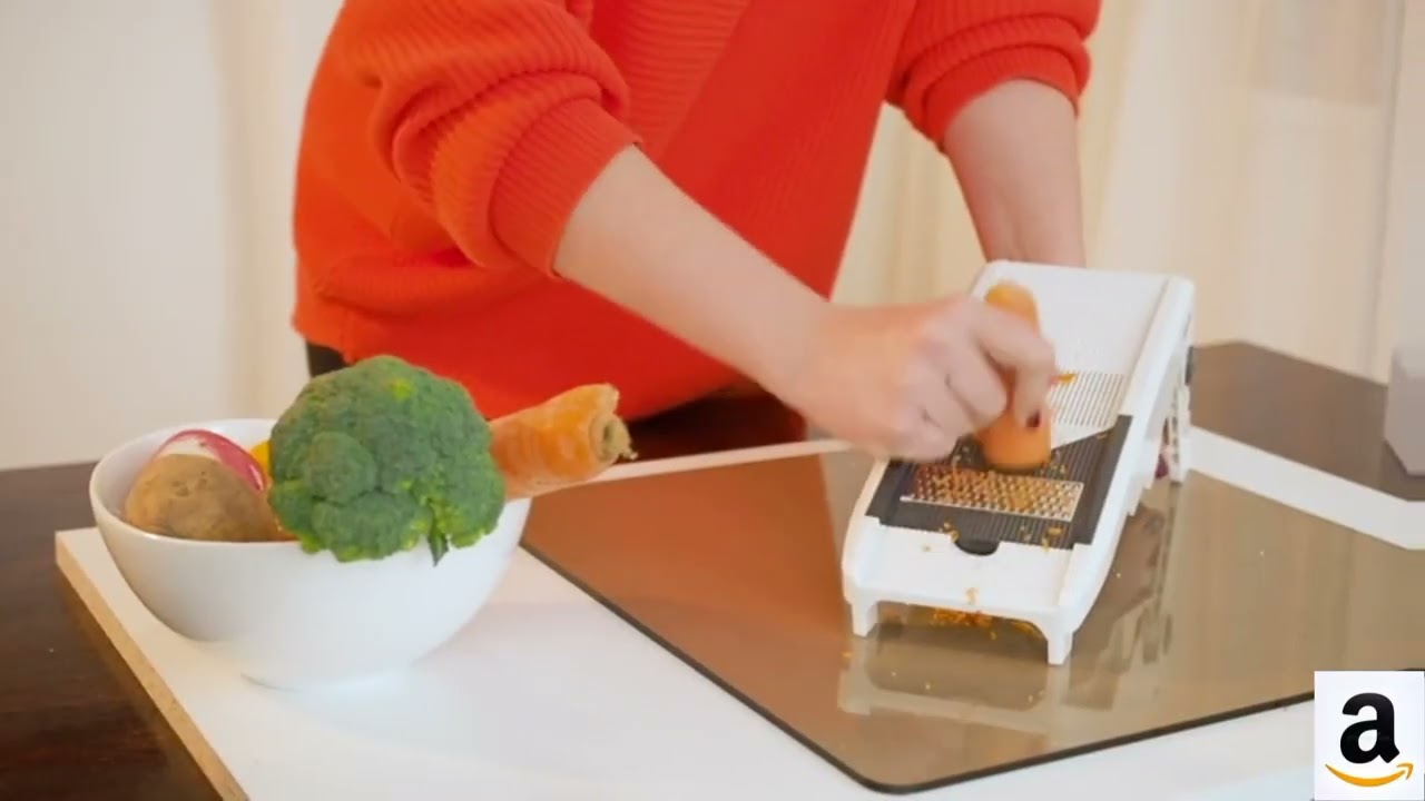Mueller Multi Blade Adjustable Mandoline Cheese/Vegetable Slicer ...
