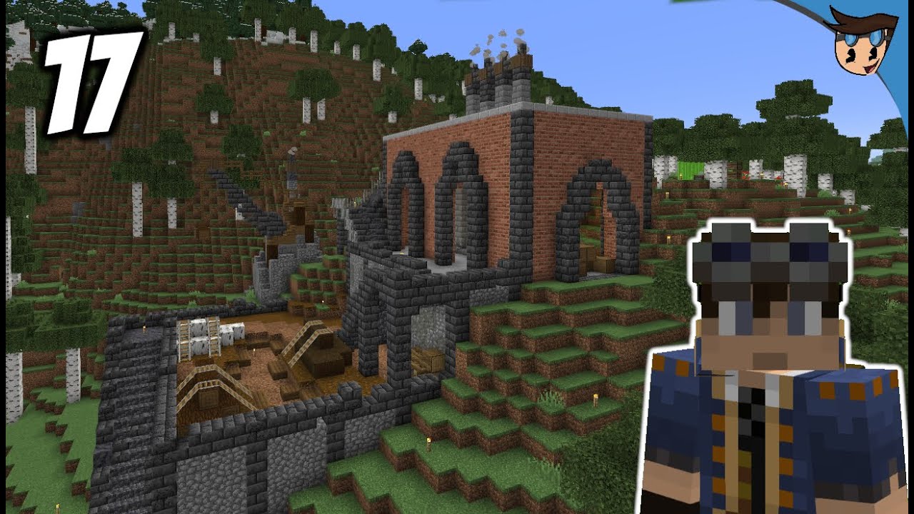 Building A Steampunk Lumber Mill In Survival Minecraft 1.18 | fragger Builds S2 E17 - YouTube