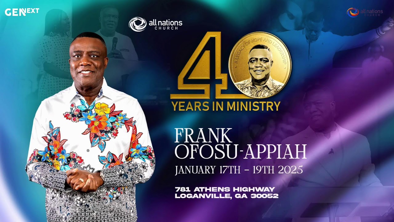 DON'T LOSE YOUR PEACE | GENNEXT | PASTOR BENJAMIN APPIAH | ALL NATIONS ...