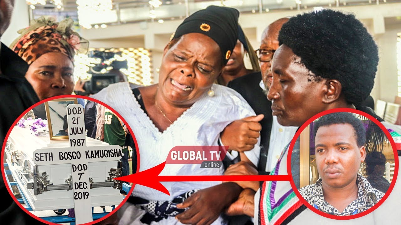 MAJONZI! Mama KANUMBA Aishiwa NGUVU, MWILI wa SETH BOSCO Ukiagwa - YouTube