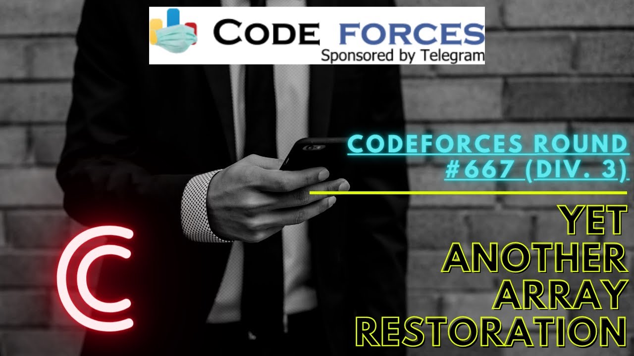 Cyet Another Array Restoration Codeforces Round 667 Div 3 Solution Hindi Sksama