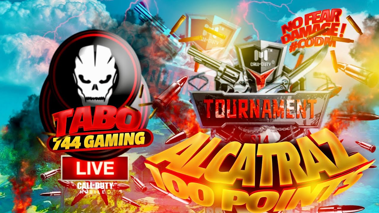 *NEW* #ALCATRAZ | 100 POINTS CAMO GRIND! | #TABO744GAMING ( COD MOBILE ...