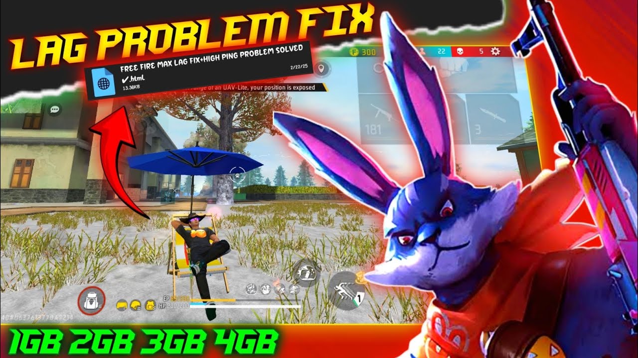 FREE FIRE AND FREE FIRE MAX NEW LAG FIX CONFIG FILE TODAY FF HIGH PING ...