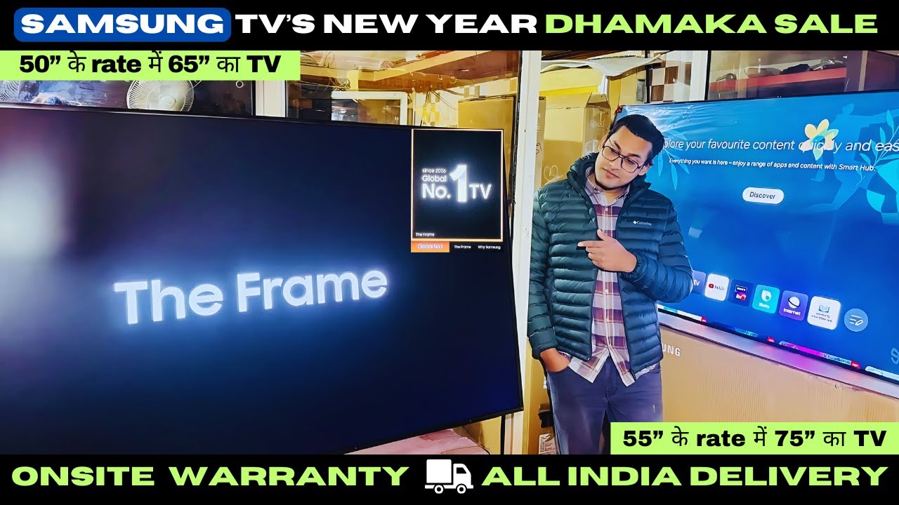 NEW YEAR = NEW STOCK | Samsung, LG TV upto 80% OFF | LED TV Warehouse ...