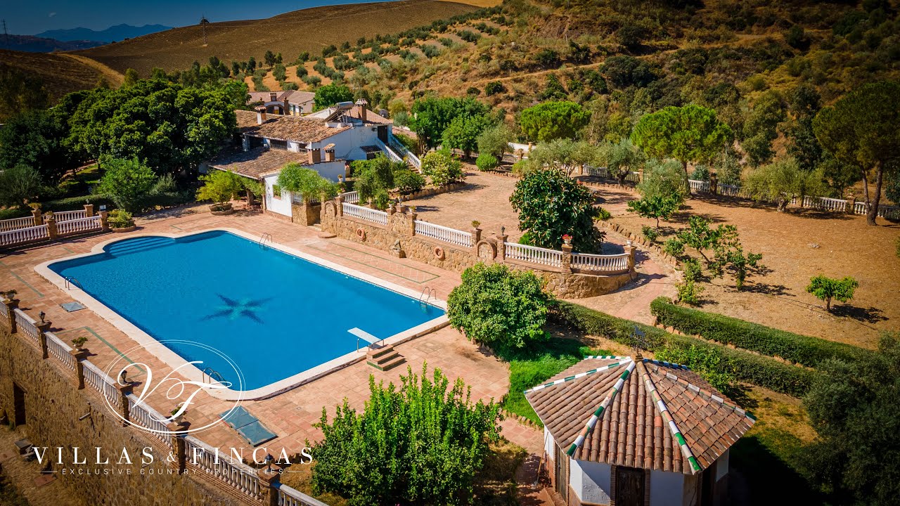 Large farm with stables and olive grove for sale near Casarabonela ...