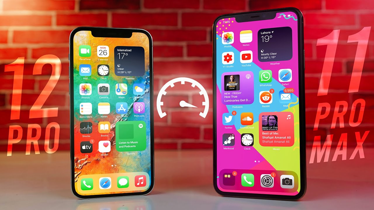 iPhone 12 Pro vs iPhone 11 Pro - Speed Test (WOW) - YouTube