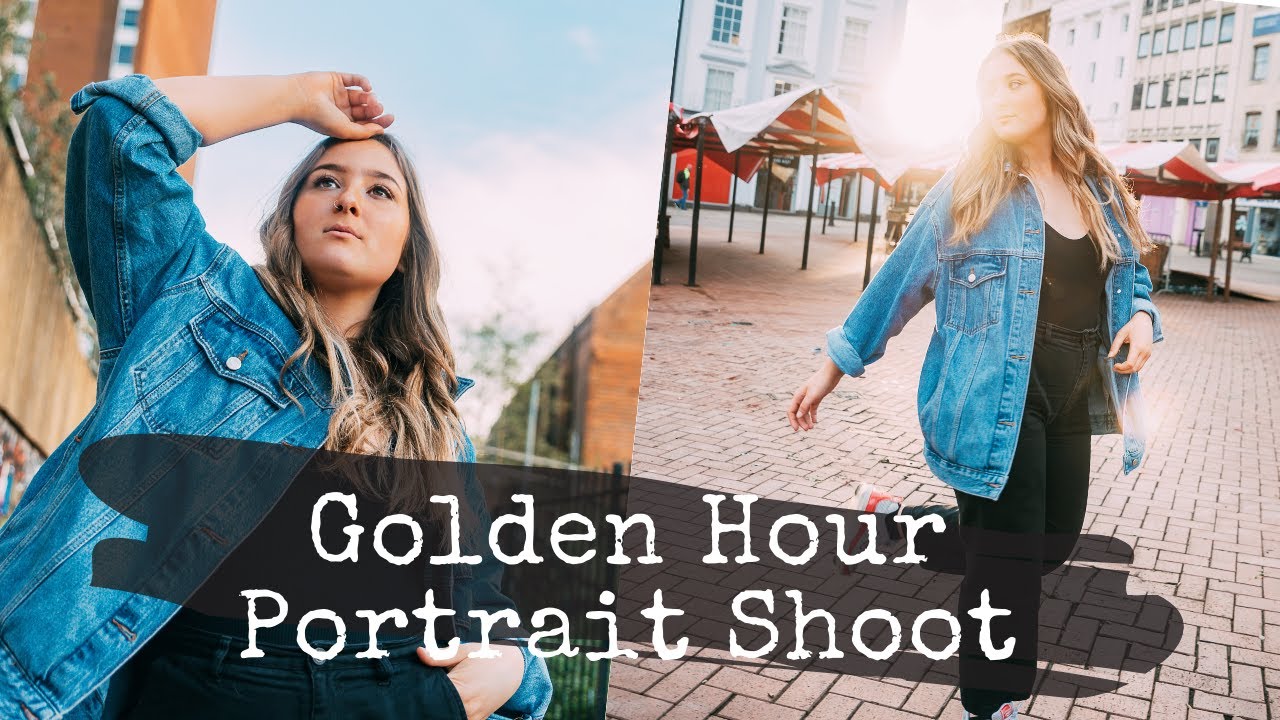 Golden Hour Backlight Portraits in Natural Light - Help and BTS - YouTube