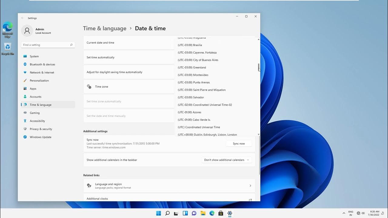 How To Change Time Zone In Windows 11 YouTube how-to-change-time-zone-in-windows-11-youtube