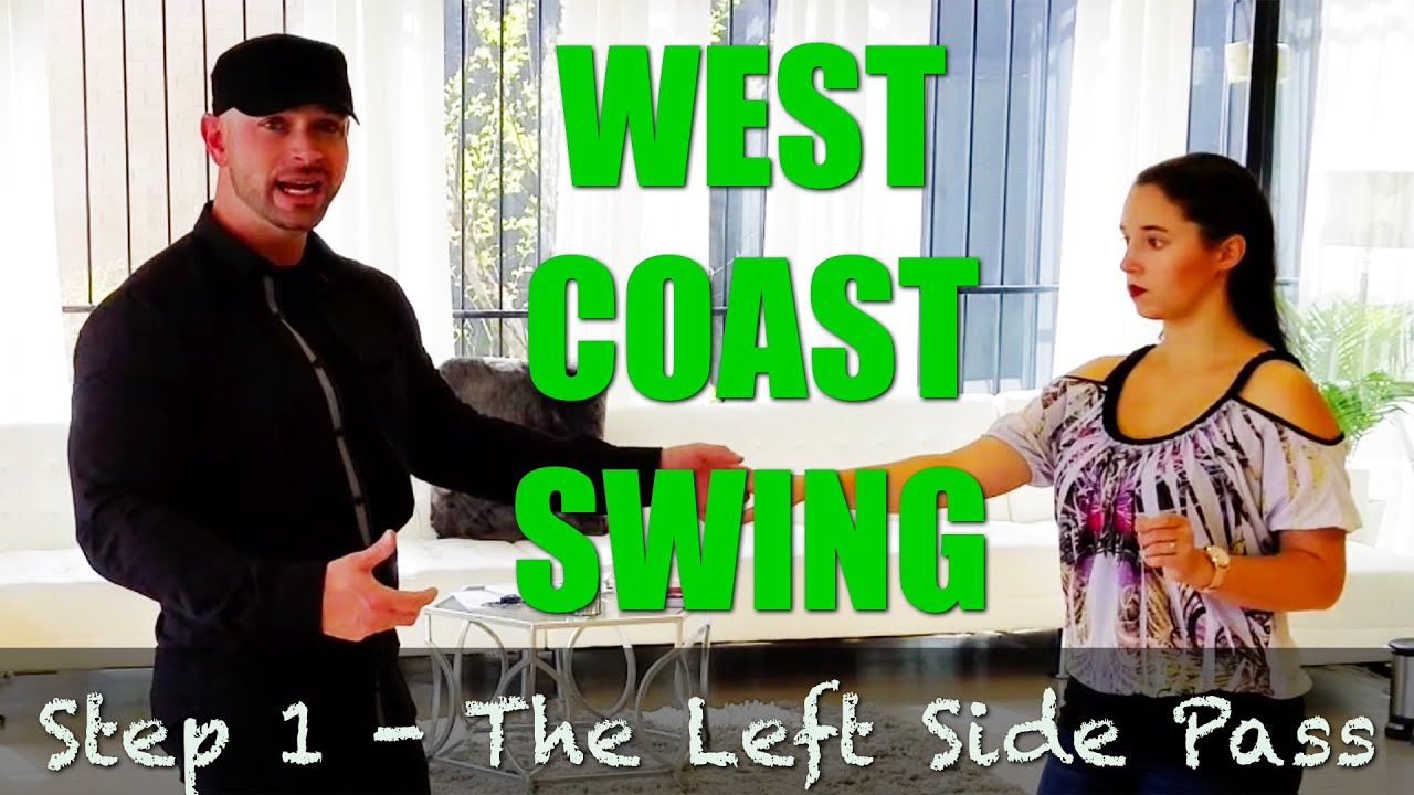 WEST COAST SWING Left Side Pass - YouTube