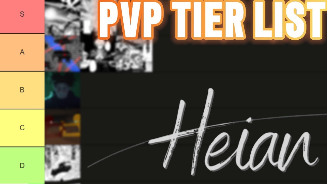 HEIAN BEST CURSED TECHNIQUE PVP TIER LIST | ROBLOX - YouTube