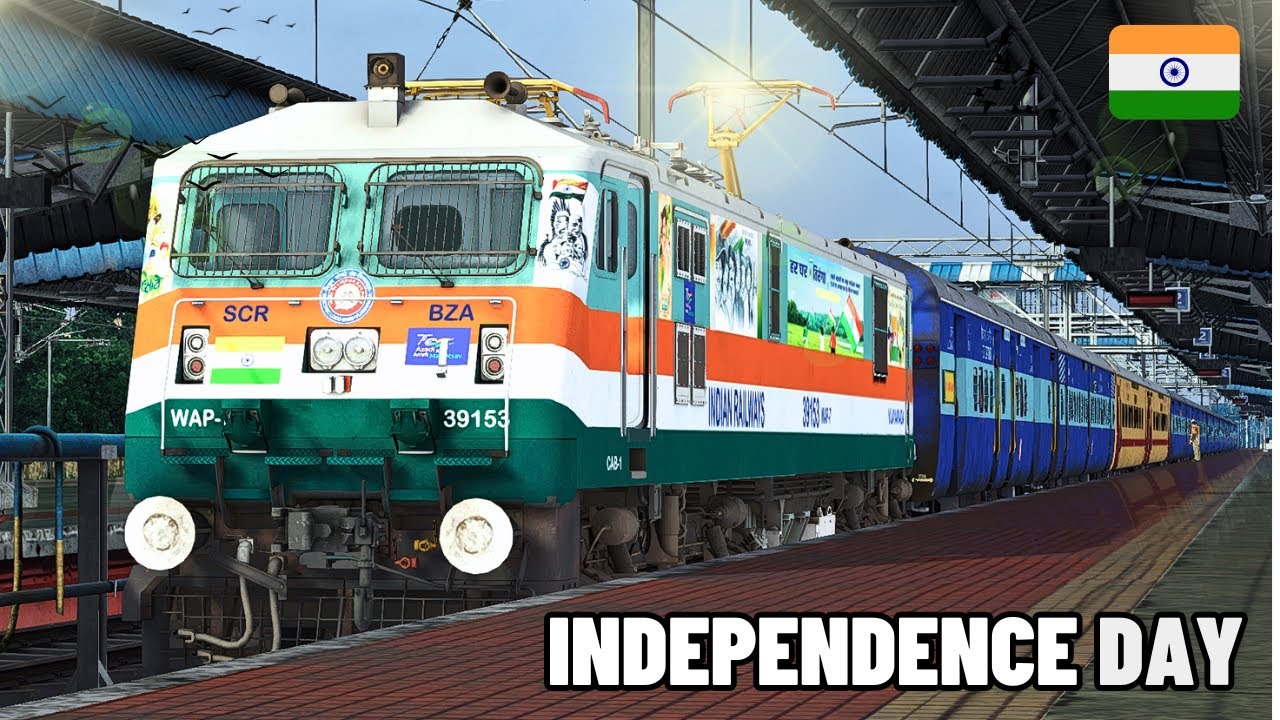 78th INDEPENDENCE DAY SPECIAL TRAINS IN INDIAN RAILWAYS || TRAIN ...