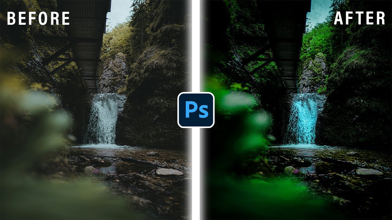 Creating a focus stacked Waterfall image in Photoshop | Waterfall in ...