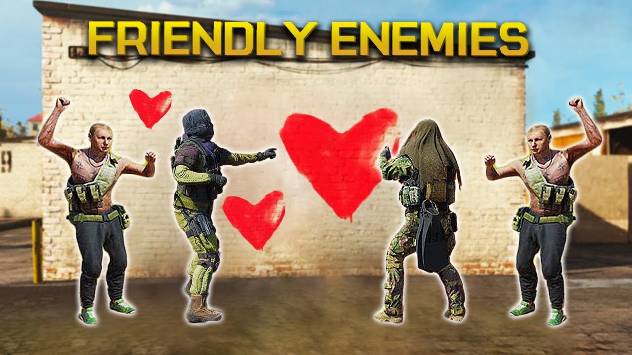 Warzone FRIENDLY ENEMIES Moments! (WHOLESOME MOMENTS) - YouTube