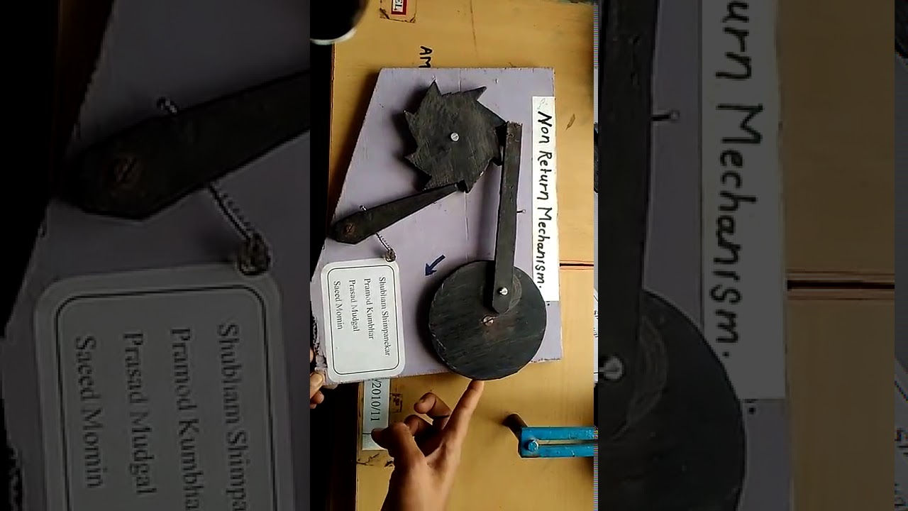 RATCHET mechanism demo mini project - YouTube