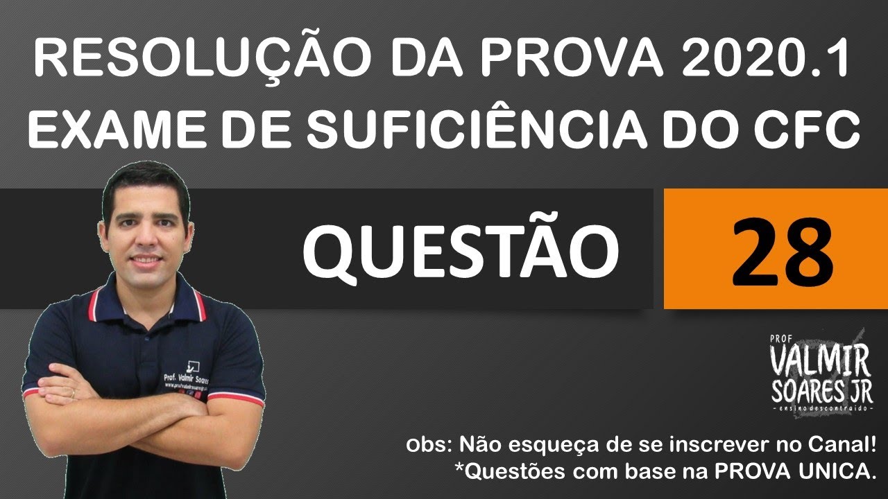 QUESTÃO 28 - PROVA DO CFC 2020.1 (TEMA: OBRIGAÇÃO INDIVISÍVEL) - YouTube