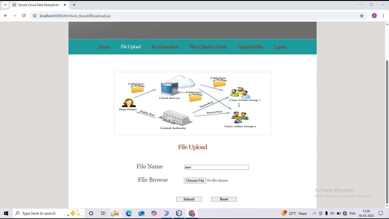 Secure Cloud Data Deduplication With Re Encryption in Cloud Computing - YouTube